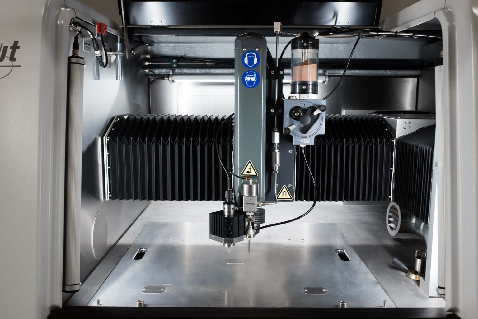 3-Axis Waterjet Cutting Machine - Precision Cutting Micro Waterjet ...