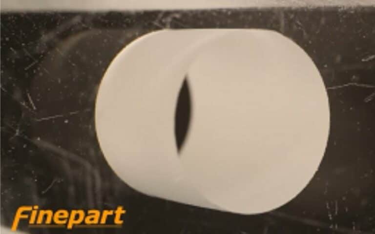 Cut 22 mm thick glass - Finepart